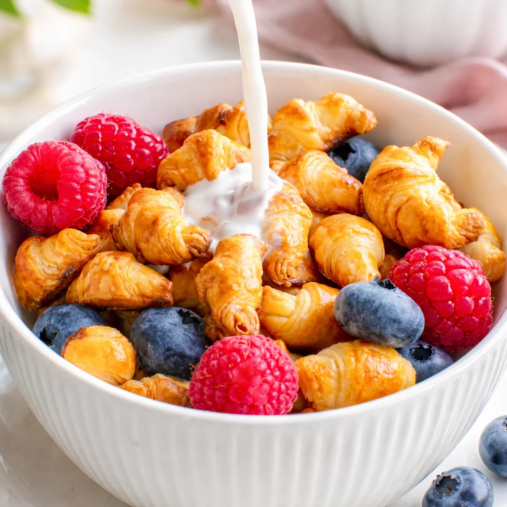 Deliciously Crunchy Croissant Cereal