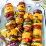 Healthy Grilled Vegetables Recipe (Colorful, Smoky & Oven or Grill Option)